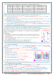 exercice chute libre sans vitesse initiale PDF Cours,Exercices ,Examens